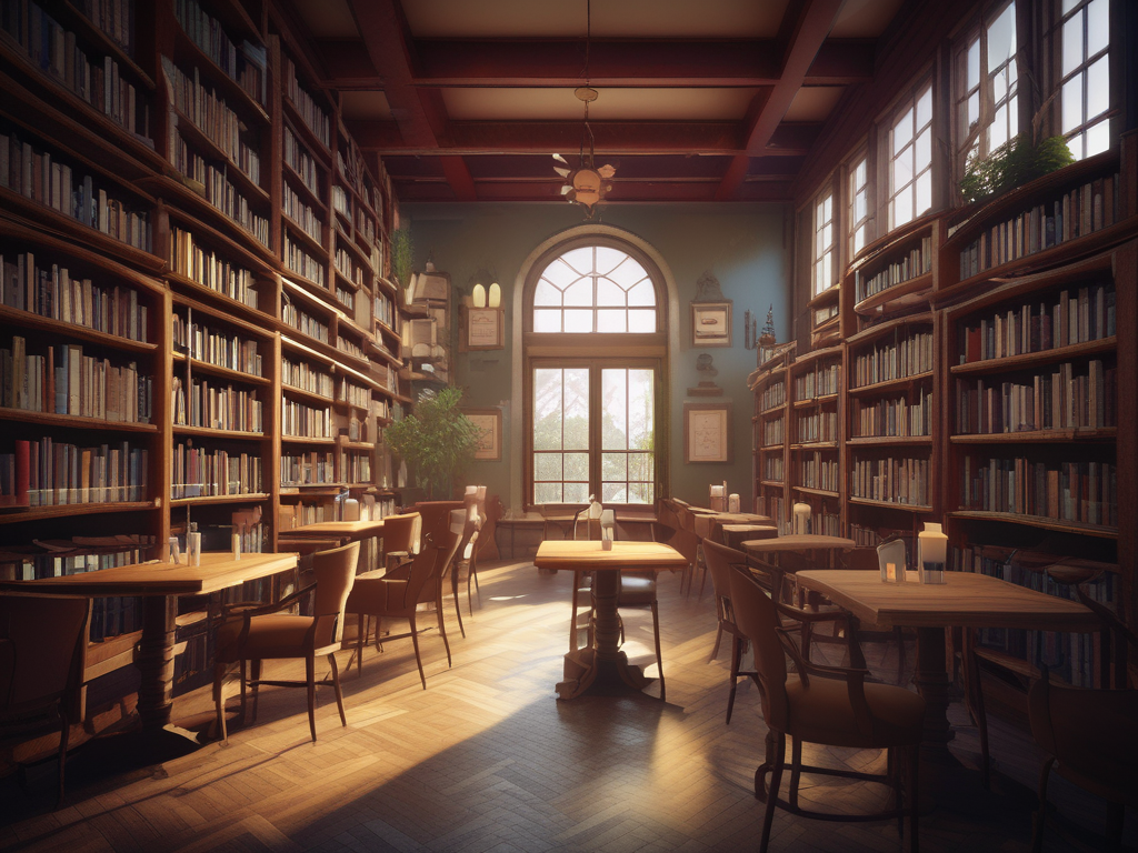A Library Cafe Concept – IdeasZU